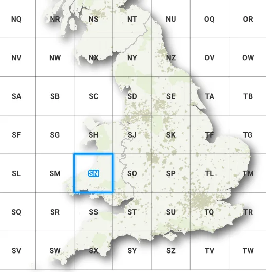 OS Grid Reference Explained (with examples) | obermajer maps